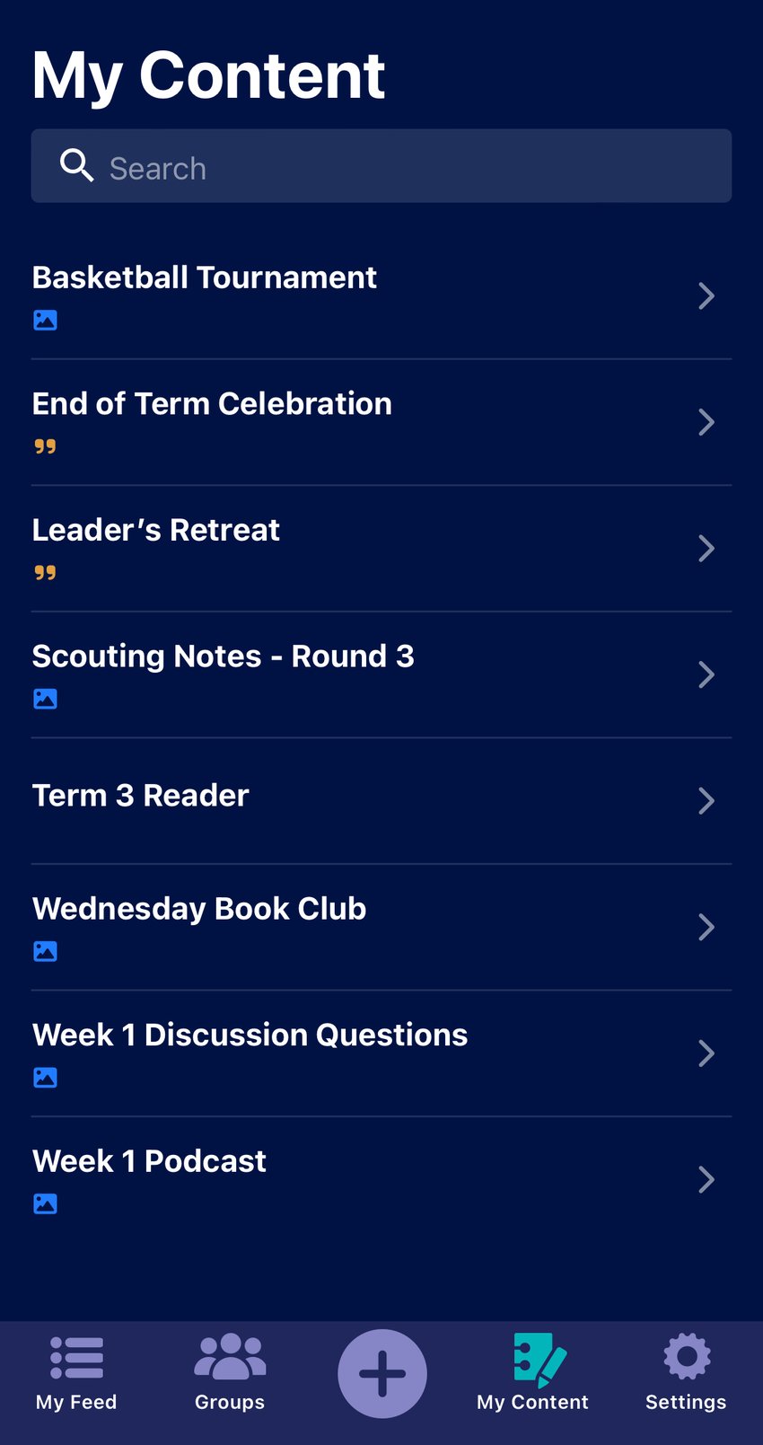 The Hub App | Features