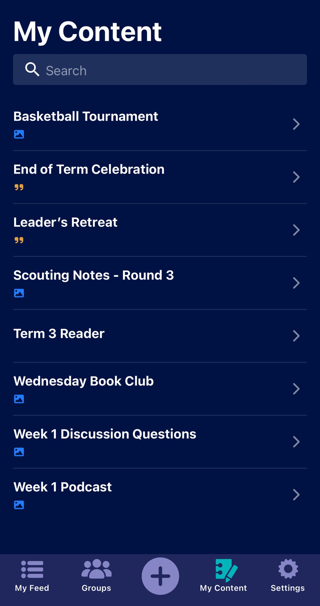 The Hub App | Features