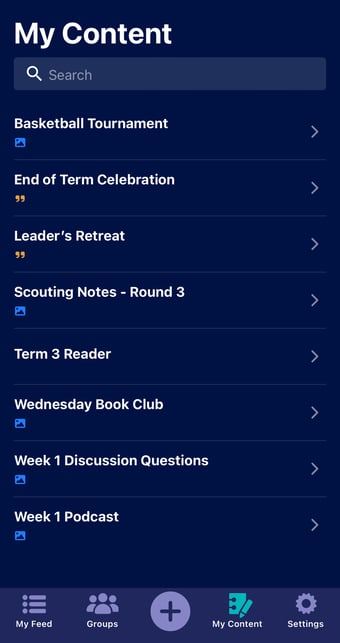 The Hub App | Features