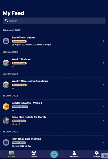 The Hub App | Features